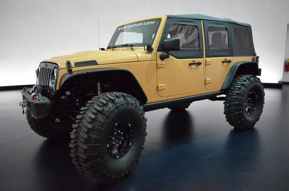 Jeep Concept - Jeep Wrangler Sand Trooper II from Mopar | Jeepey Jeep Club