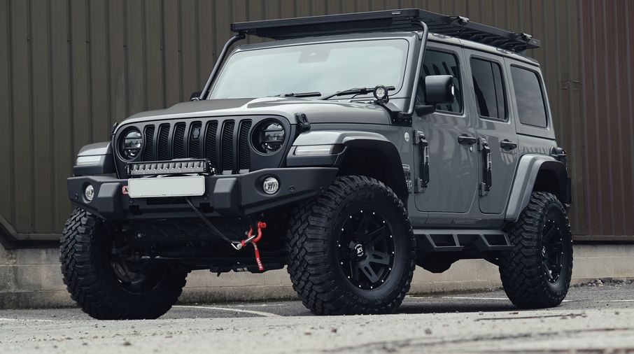 Front Recovery Bumper, ARB Deluxe Front Bumper, JL / JT (3950240 ...