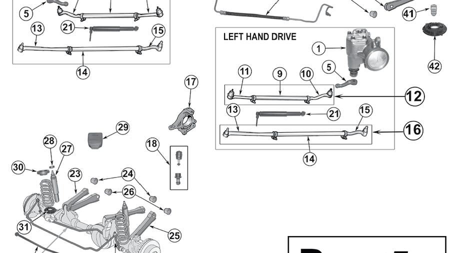 Ball Joint Kit WJ (5012432AA) | Jeepey - Jeep parts, spares and accessories
