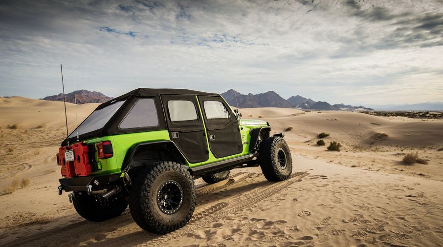 Trektop Ultra, JL 4 Door, Black Twill (54925-17) | Jeepey - Jeep parts ...