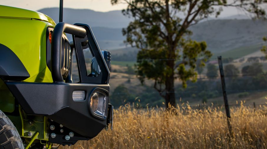 Front Recovery Bumper, Summit, Jimny (18+) (3424050) | Storm Customs ...