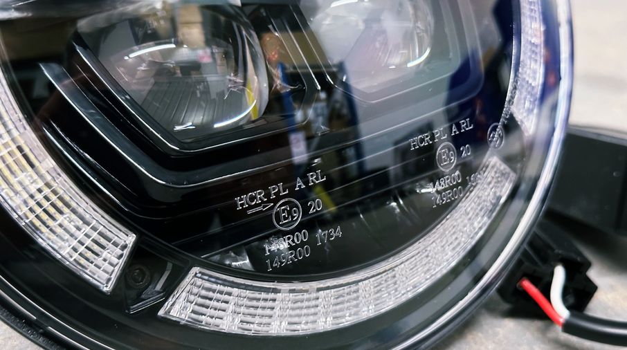 7" Lynx Halo - LED Sealed Beam Headlights, RHD (DA3462) | Jeepey - Jeep ...