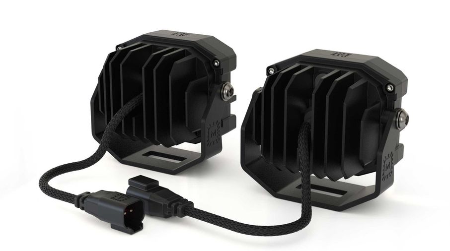 4 Banger LED Light Pods: Yellow NCS Combo Beam (BAF004) | Jeepey - Jeep ...