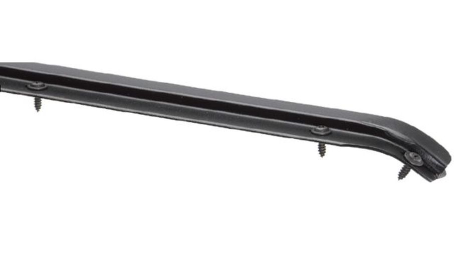 Windshield Channel CJ & YJ, Black (51209-01) | Jeepey - Jeep parts ...