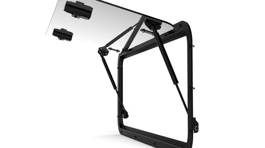 Gullwing Window, Glass, Defender (GWLD006) | Storm Customs - Off-road ...