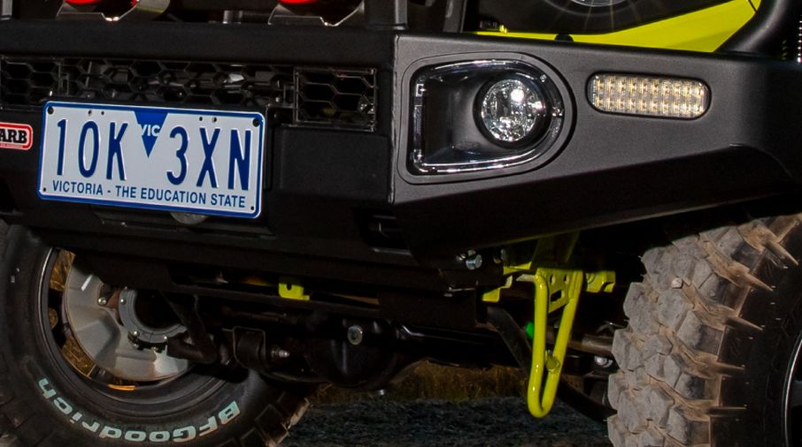 Front Recovery Bumper, Summit, Jimny (18+) (3424050) | Storm Customs ...