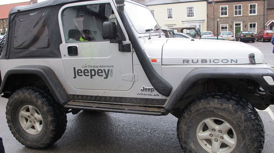 Jeepey Large Black Sticker | Storm Customs - Off-road parts, spares and ...