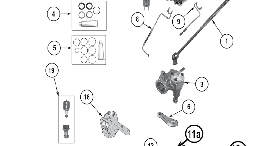 Tie Rod End (Pitman Arm or Right O/S) (52005739) | Jeepey - Jeep parts ...