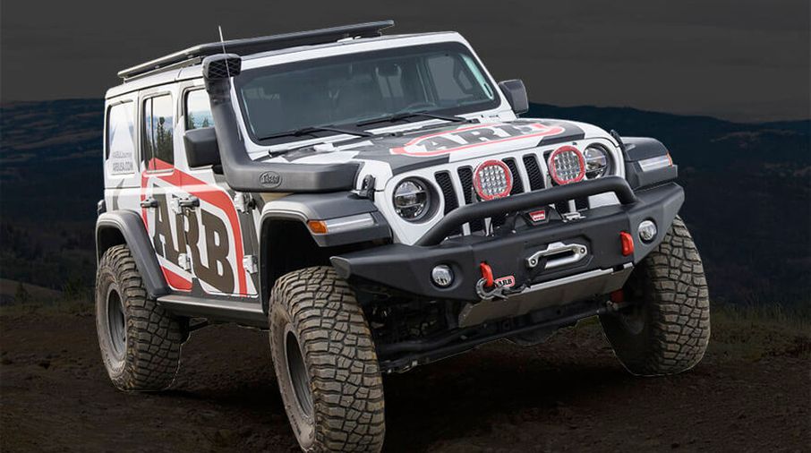 Front Recovery Bumper, ARB Bondi Deluxe, JL, JT (3450460) | Jeepey ...