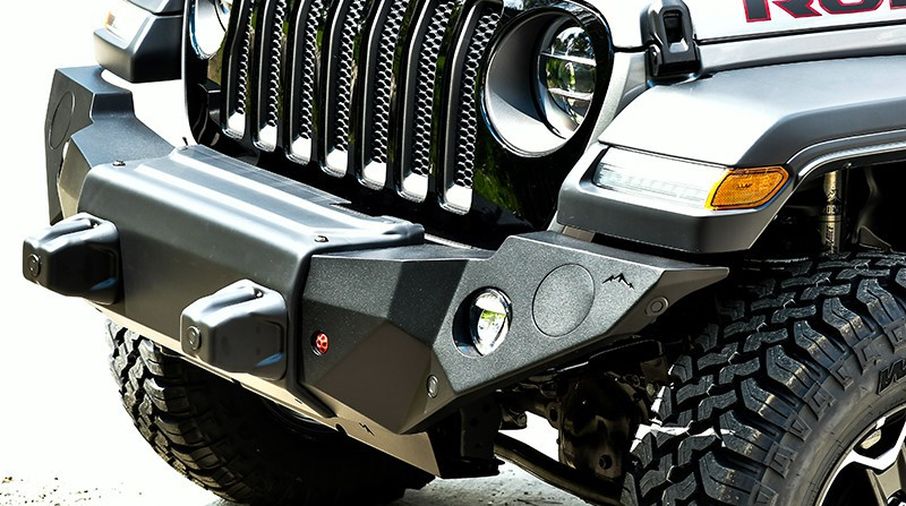 Front Recovery Bumper, Stealth Winch Mount, JL, JT (Type Approved ...