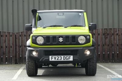 2023 Kinetic Yellow Suzuki Jimny 1.5 LCV | Showcase | Storm Jeeps
